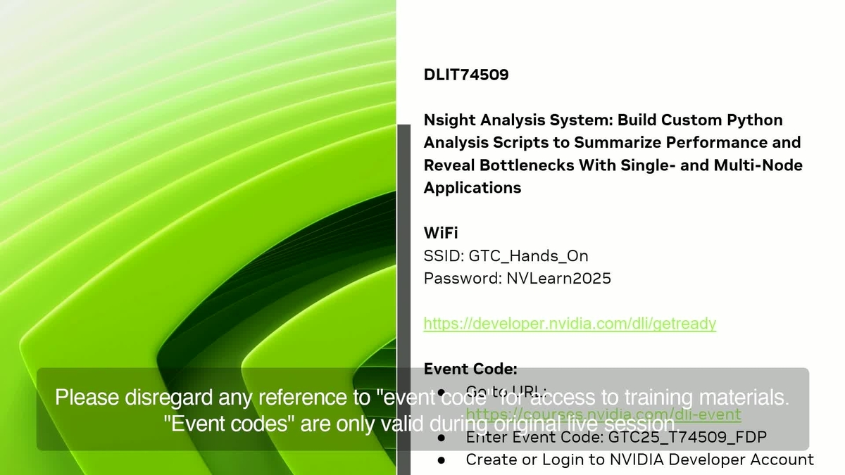Nsight Analysis System: Build Custom Python Analysis Scripts to ...