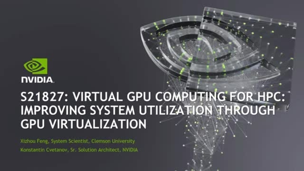 Virtual GPU Computing for HPC: Improving System Utilization Through GPU ...