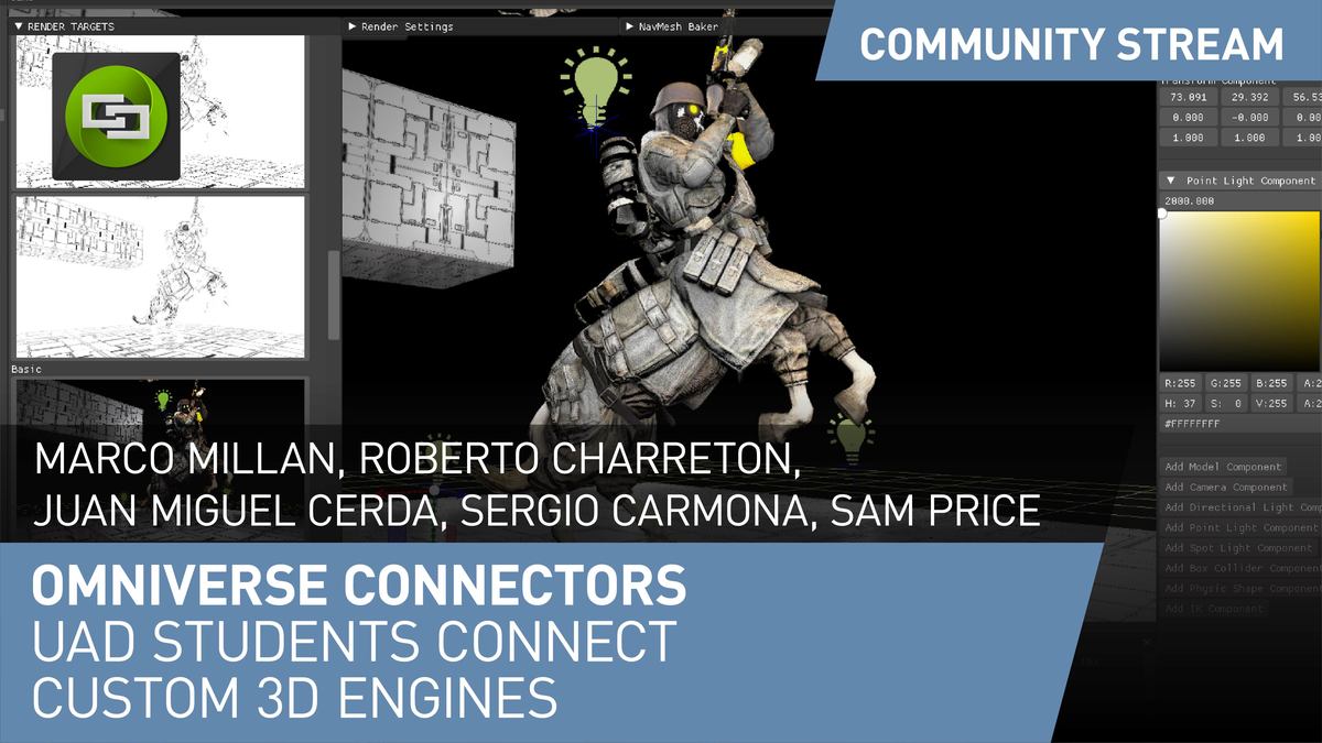 UAD Students Building Omniverse Connectors | NVIDIA On-Demand