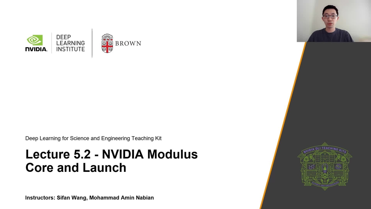 5.2 - NVIDIA PhysicsNeMo Core | DLI Teaching Kits-01 2023 | NVIDIA On ...