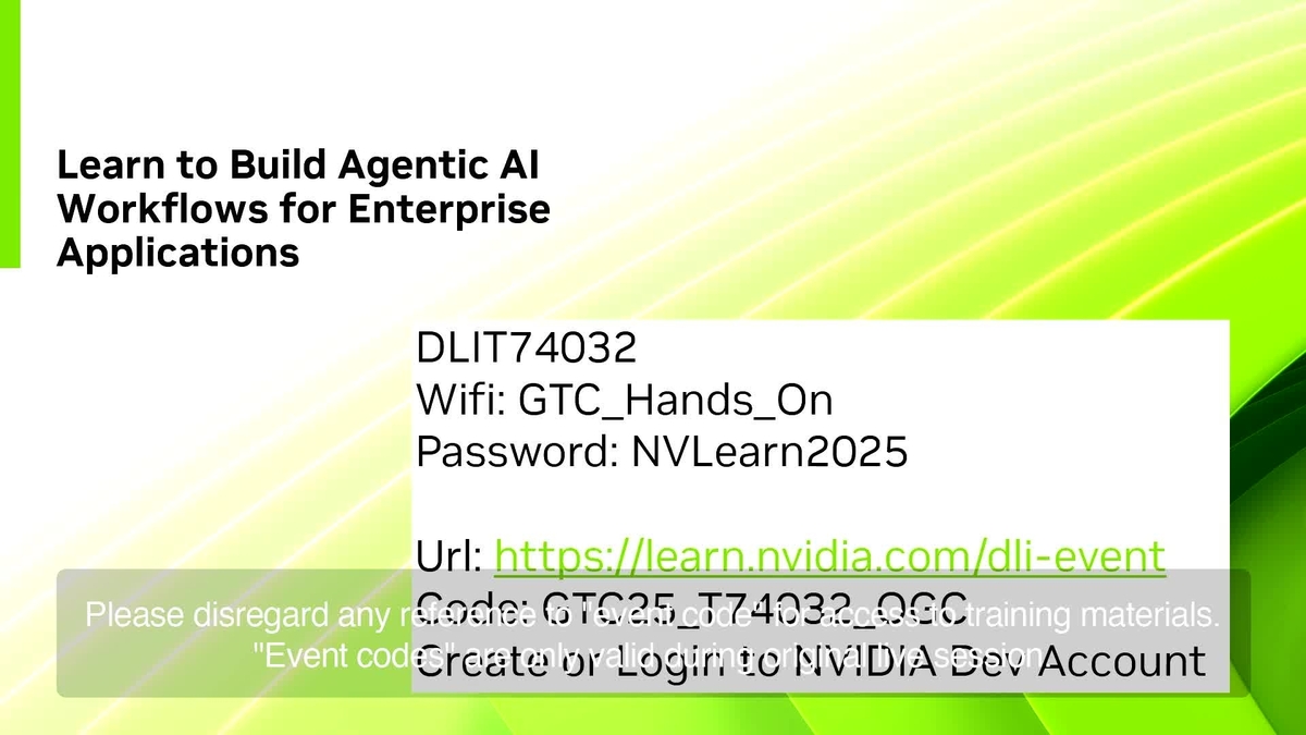 Learn to Build Agentic AI Workflows for Enterprise Applications ...