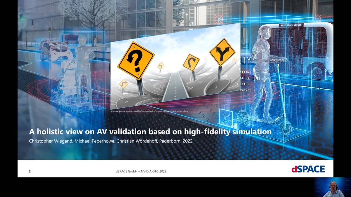 A Holistic View On Av Validation Based On High Fidelity Simulation Gtc Digital Spring 2022