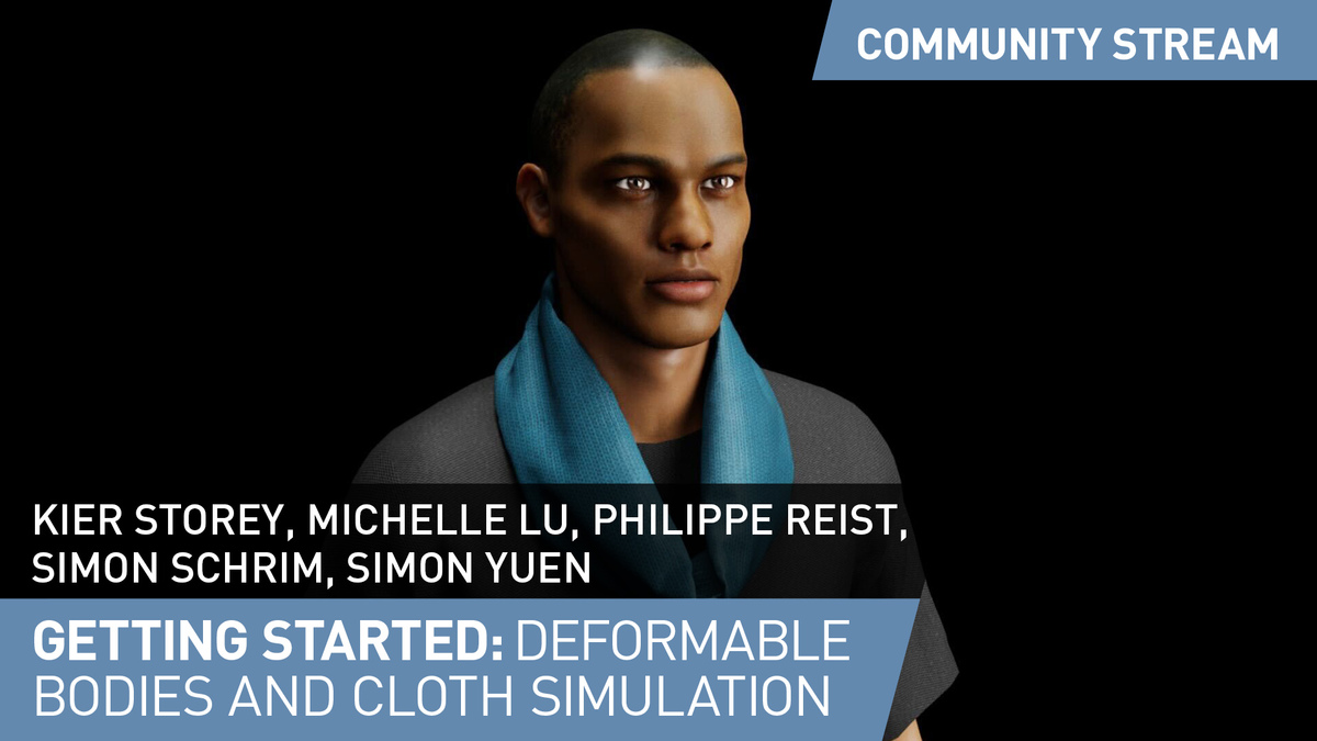 Nvidia Omniverse Stream Getting Started Deformable Bodies And Cloth Simulation Omniverse