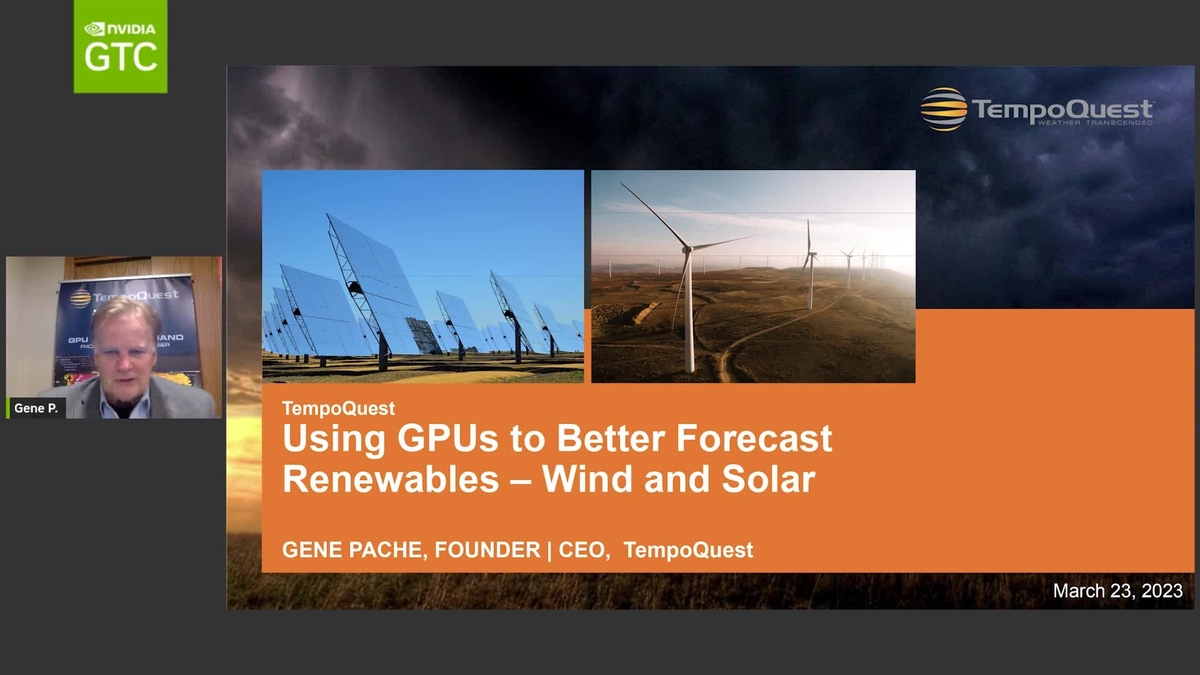 Accelerating Wind Energy Forecasts with AceCast S51589 | GTC Digital ...