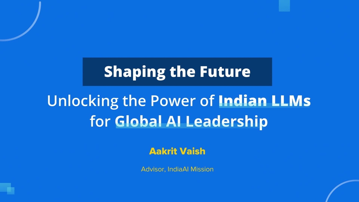 Shaping the Future: Unlocking the Power of Indian LLMs for Global AI ...