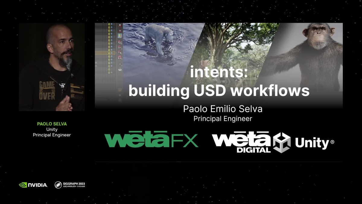 Intents Building Usd Workflows For Wētā Fx And Beyond Nvidia On Demand