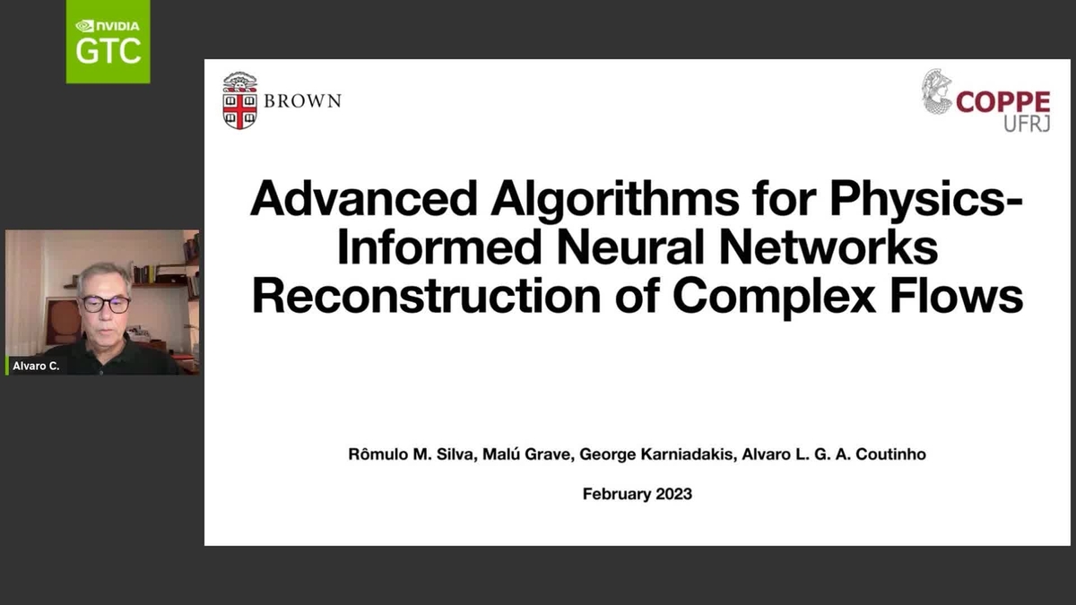 Advanced Algorithms For Physics Informed Neural Networks Reconstruction Of Complex Flows Gtc