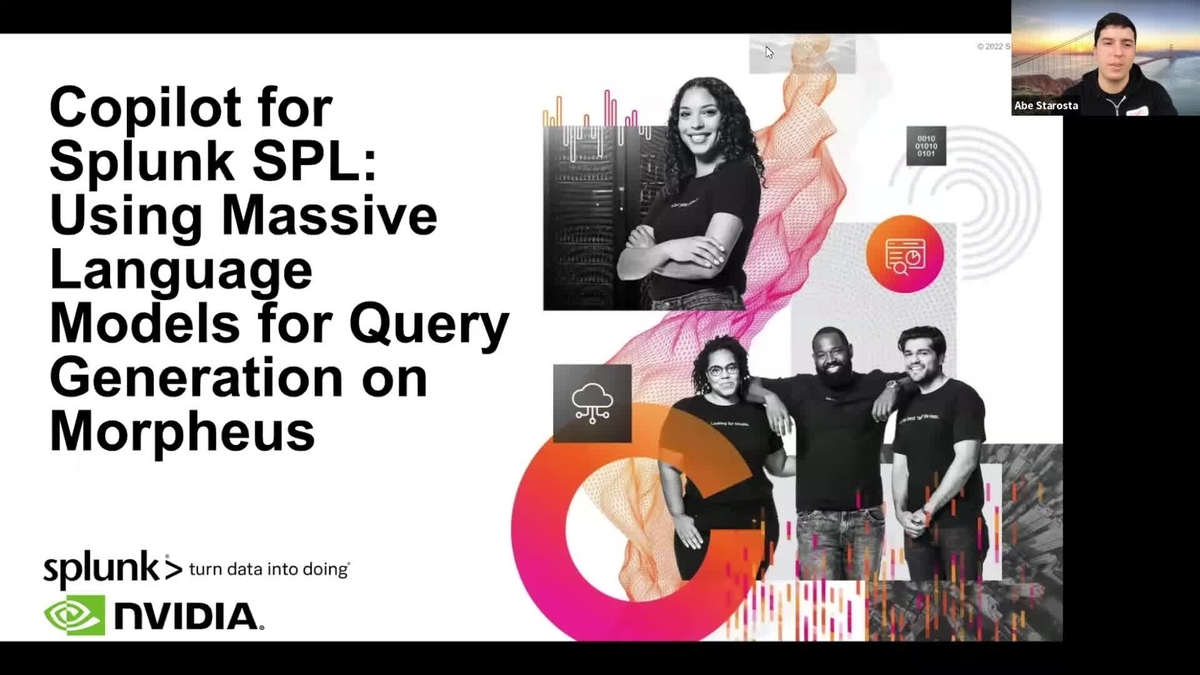 Copilot For Splunk Spl — Large Language Model For Query Generation On Morpheus Gtc Digital