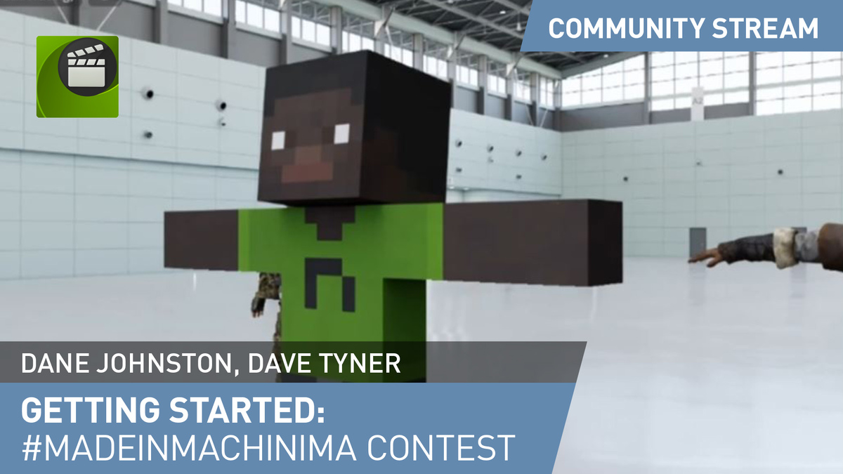 Nvidia Community Stream Getting Started Madeinmachinima Contest Omniverse 2020 Nvidia On