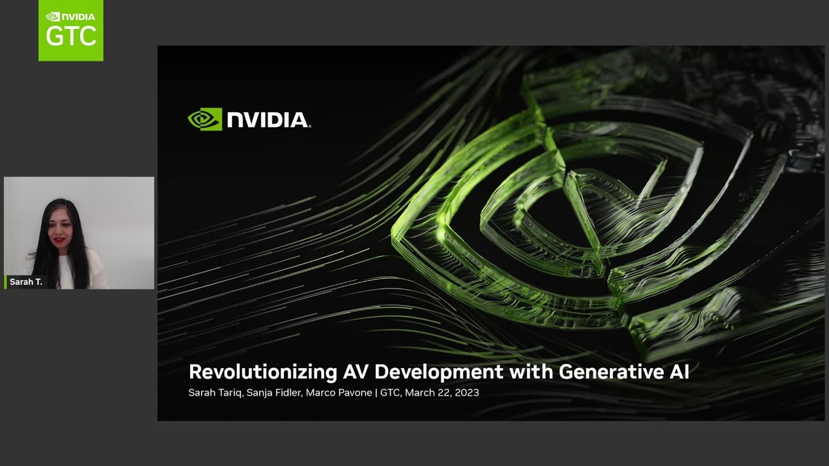 Revolutionizing Av Development With Generative Ai Gtc Digital Spring 2023 Nvidia On Demand