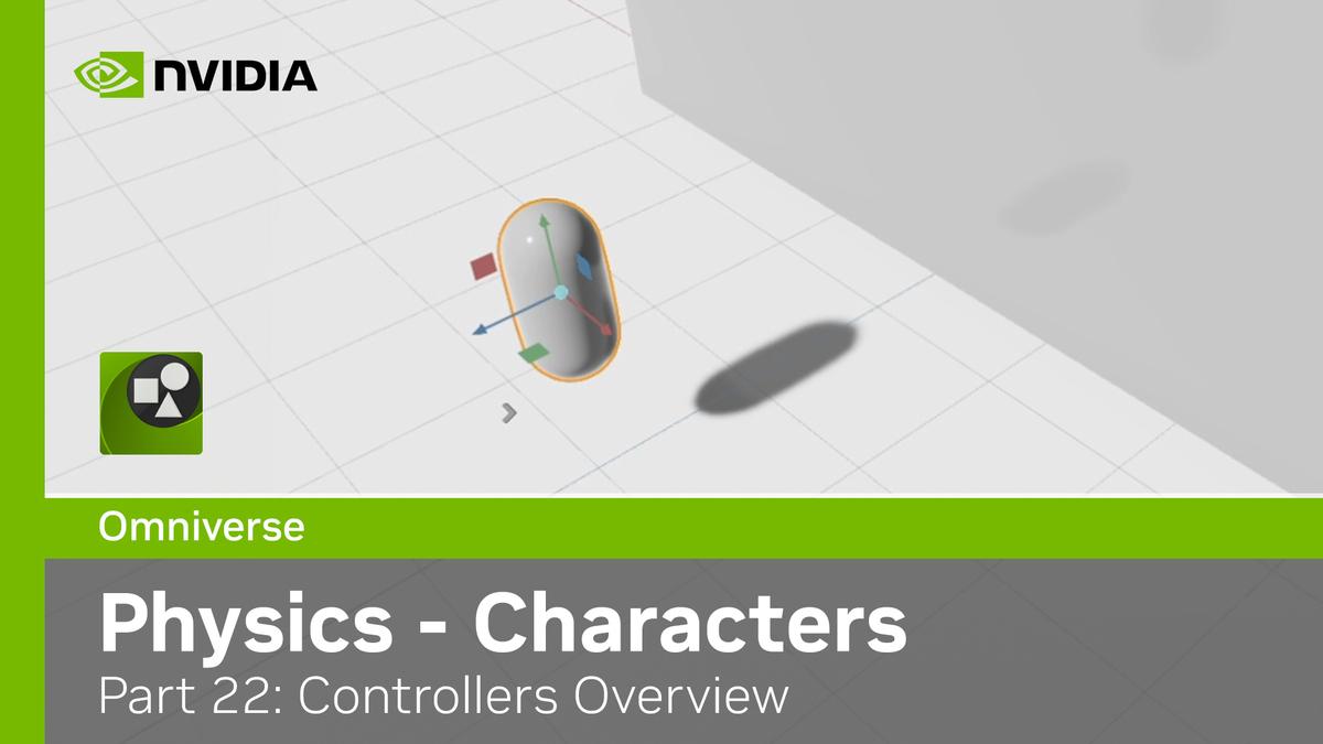 Omniverse Physics Extension Kit104 Part 22 Character Controllers Omniverse 2020 Nvidia