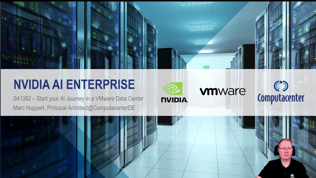 Start Your Ai Journey In A Vmware Data Center Gtc Digital Spring 2022 Nvidia On Demand
