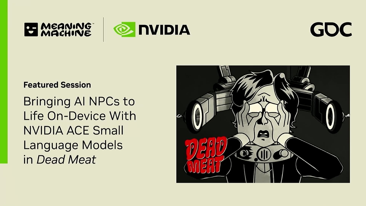 Bringing AI NPCs to Life With NVIDIA ACE On-Device Small Language ...