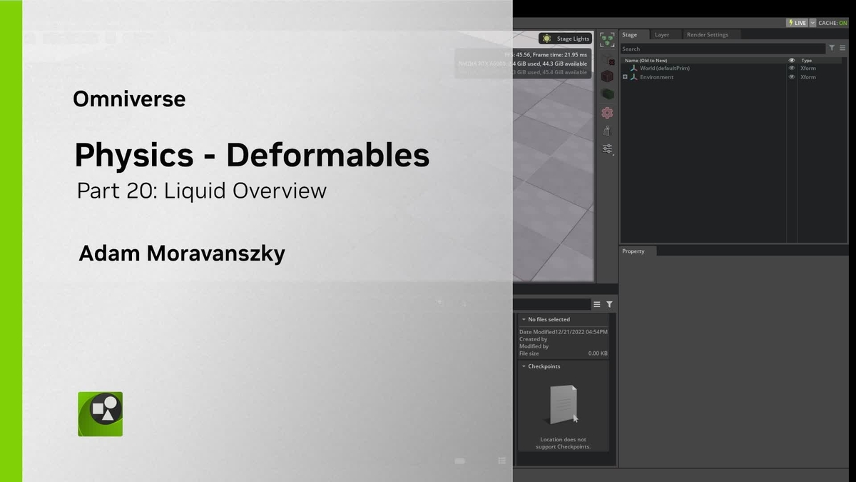 Omniverse Physics Extension Kit104 Part 20 Particle Deformables