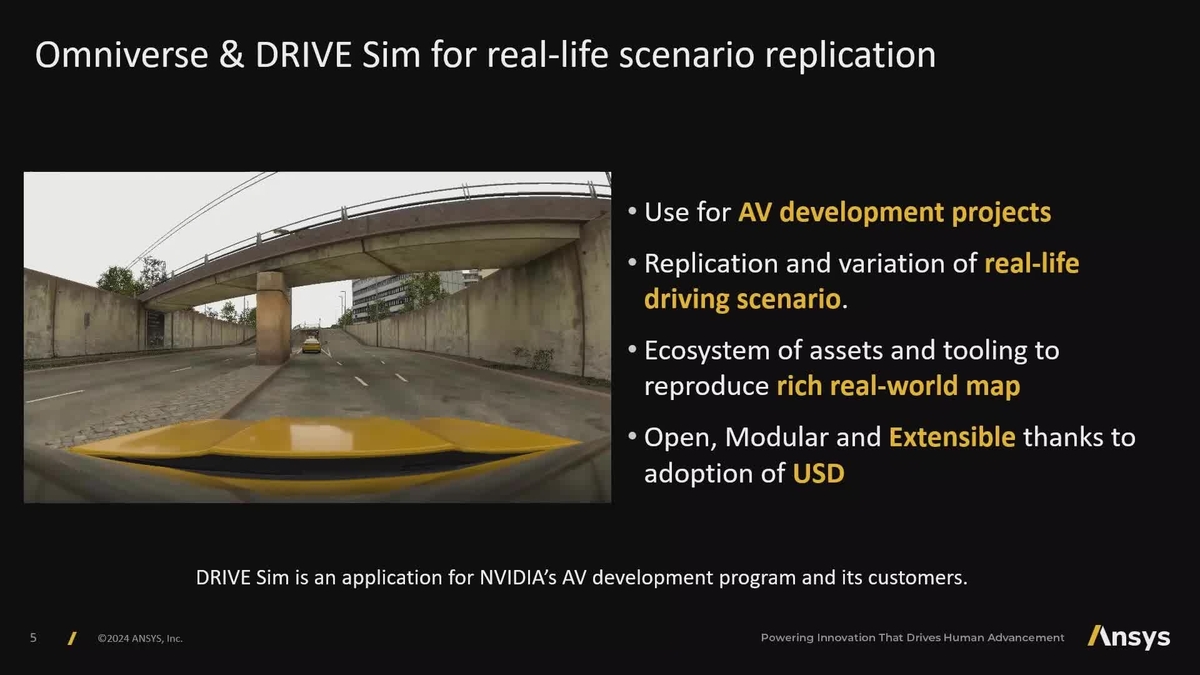 Driving Autonomous Vehicles In the Omniverse (Presented by Ansys, Inc.) EXPT63182 | GTC 2024 ...
