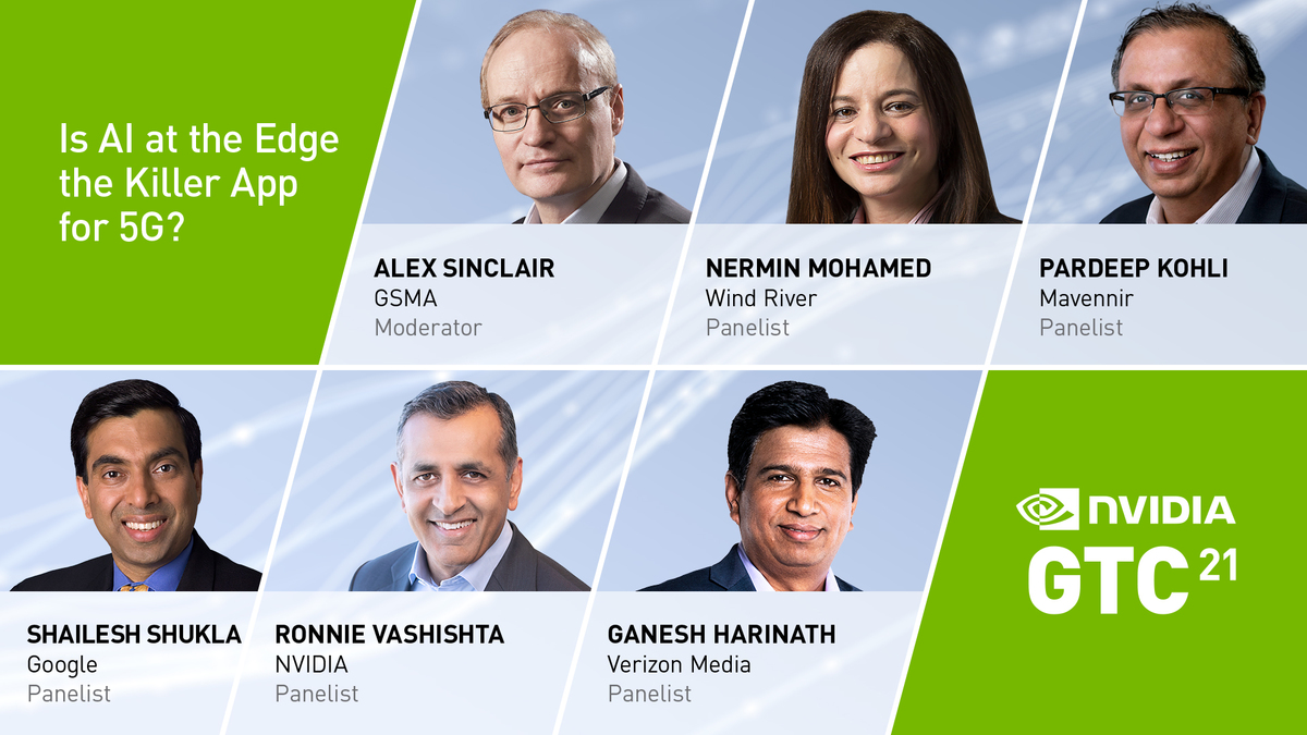 Is AI at the Edge the Killer App for 5G? | GTC Digital April 2021 ...