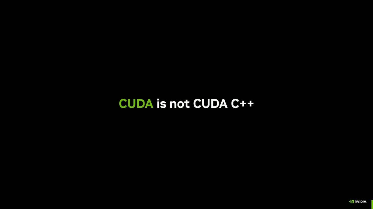 CUDA: New Features and Beyond S72383 | GTC 2025 | NVIDIA On-Demand