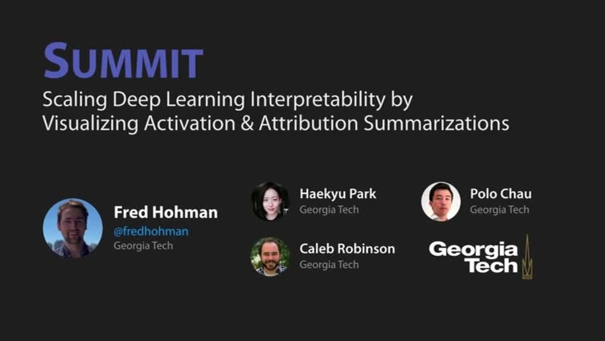 Scaling Deep Learning Interpretability By Visualizing Activation And Attribution Summarizations