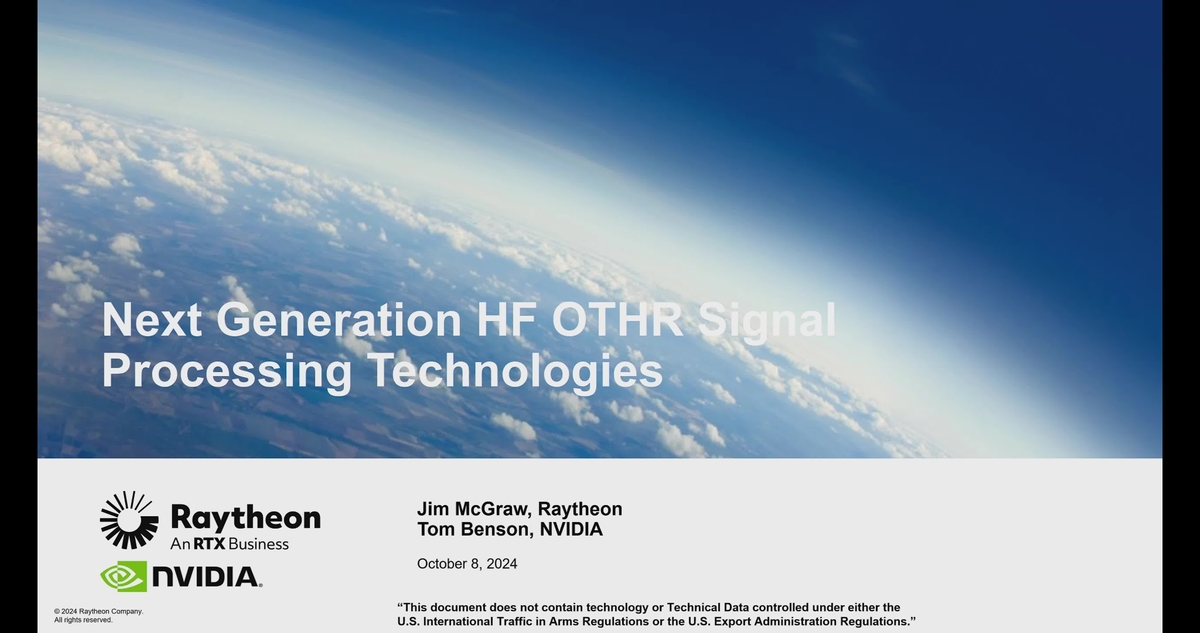 Accelerated Long-Range Radar Processing Pipelines SDC1051 | AI Summit ...
