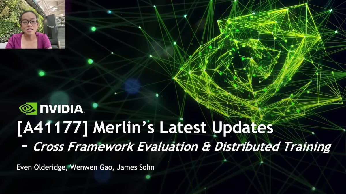 Cross Framework Model Evaluation And Accelerated Training With Nvidia Merlin Gtc Digital
