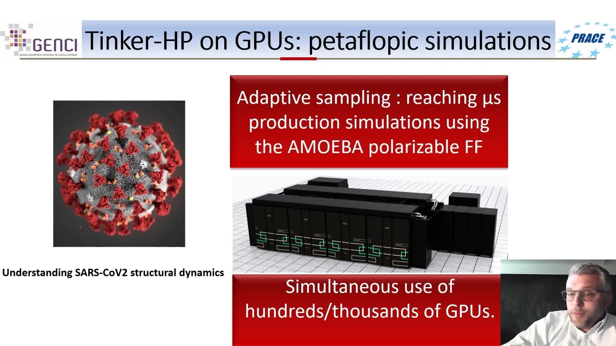 Accelerating Next-Generation Molecular Dynamics Simulations Using the Multi-GPU Tinker-HP Infras ...