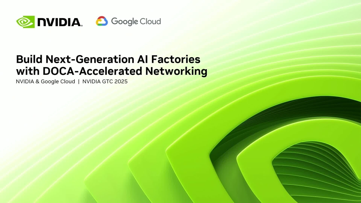 Build Next Generation Ai Factories With Doca Accelerated Networking S71638 Gtc 2025 Nvidia