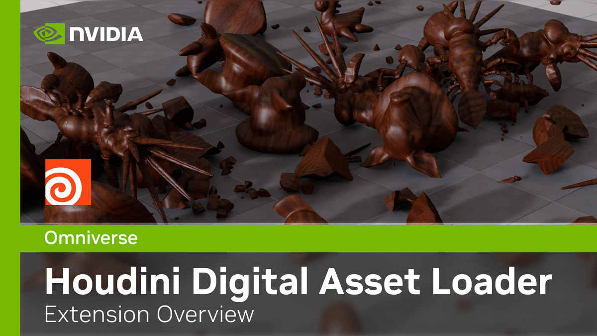 Houdini Digital Asset Loader For Usd Composer Overview Omniverse 2020 Nvidia On Demand