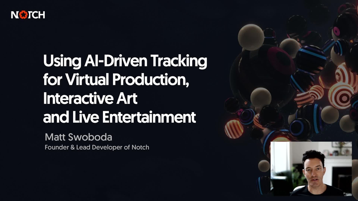 Using Ai Driven Tracking For Virtual Production Interactive Art And