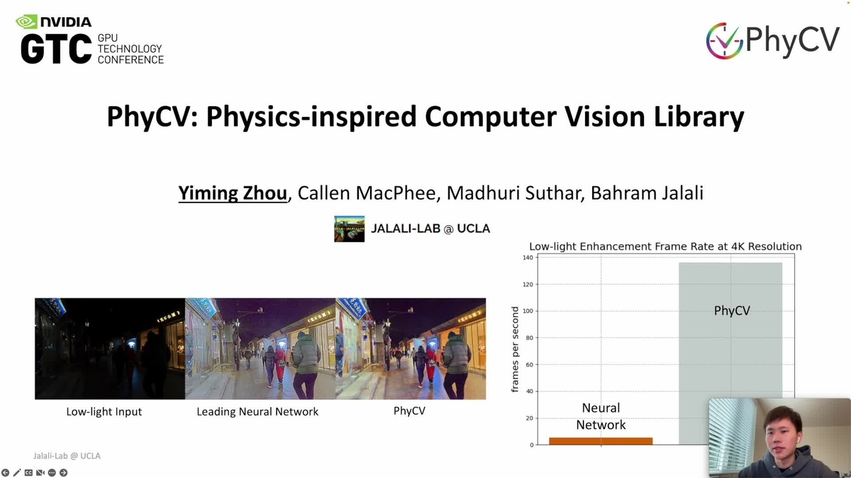 PhyCV: Physics-Inspired Computer Vision Library | GTC Digital Spring 2023 | NVIDIA On-Demand
