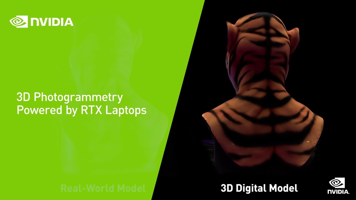 3D Photogrammetry on an RTX Mobile Workstation | Siggraph 2021 | NVIDIA On-Demand