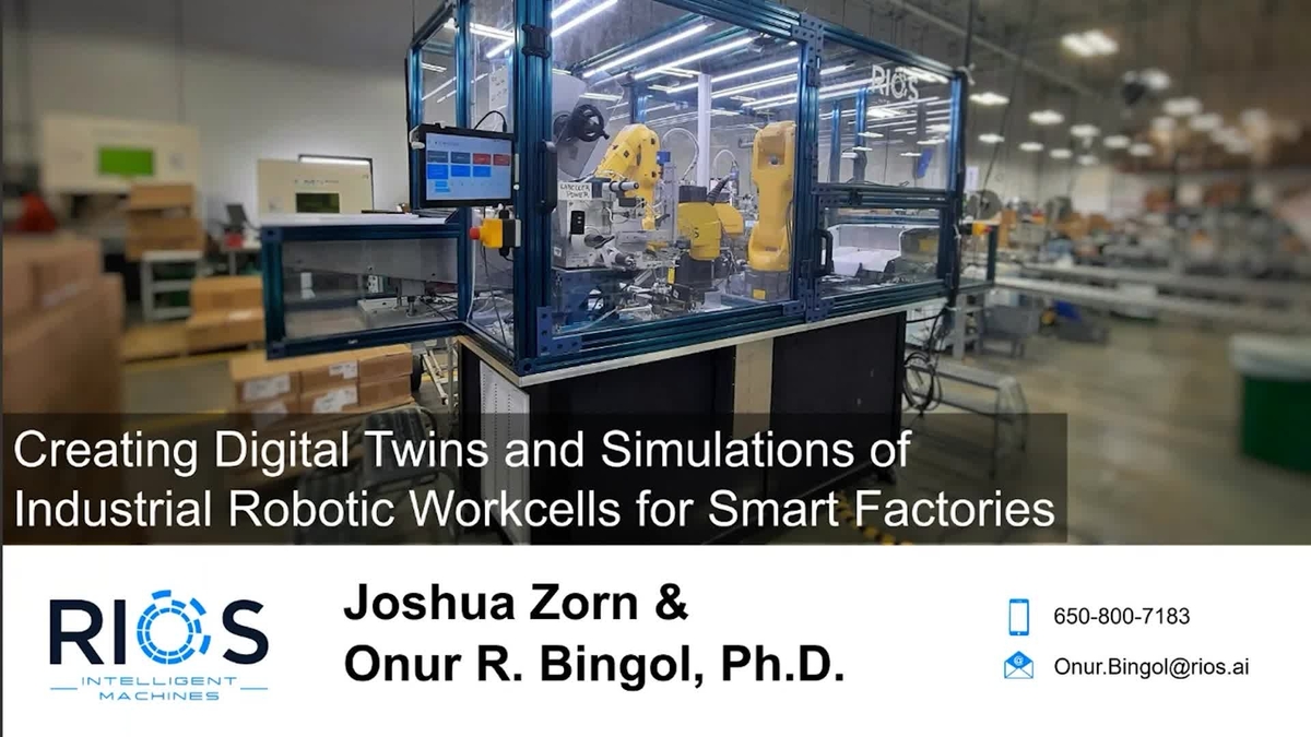 Creating Digital Twins and Simulations of Industrial Robotic Workcells ...