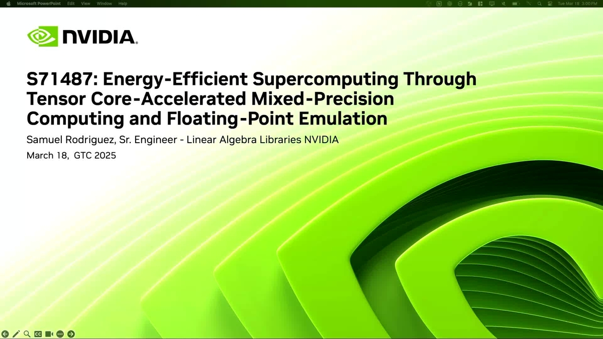 Energy Efficient Supercomputing Through Tensor Core Accelerated Mixed Precision Computing And