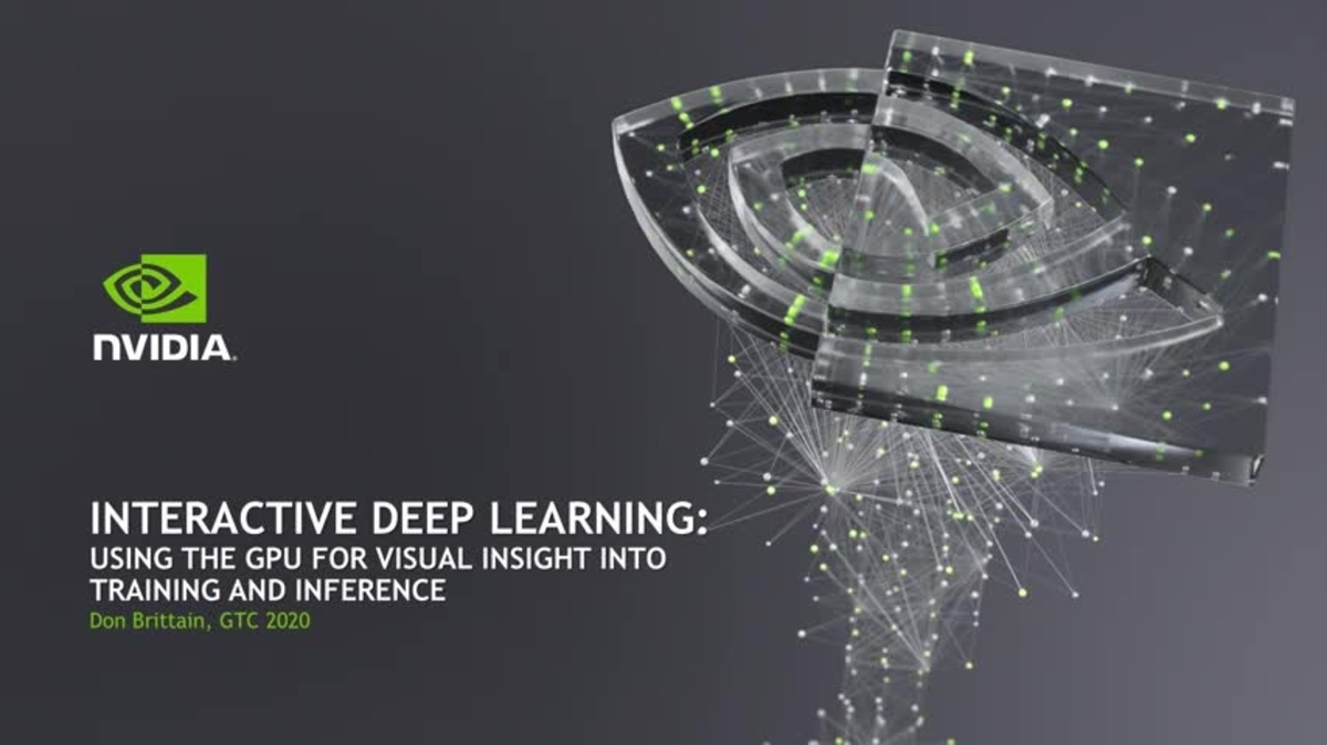 Interactive Deep Learning: Using the GPU for Visual Insight into ...