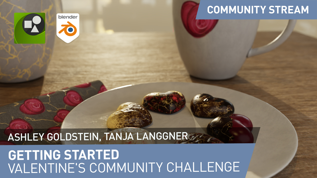 NVIDIA Community Stream | Getting Started: Valentine's Community Challenge | Omniverse 2020 ...