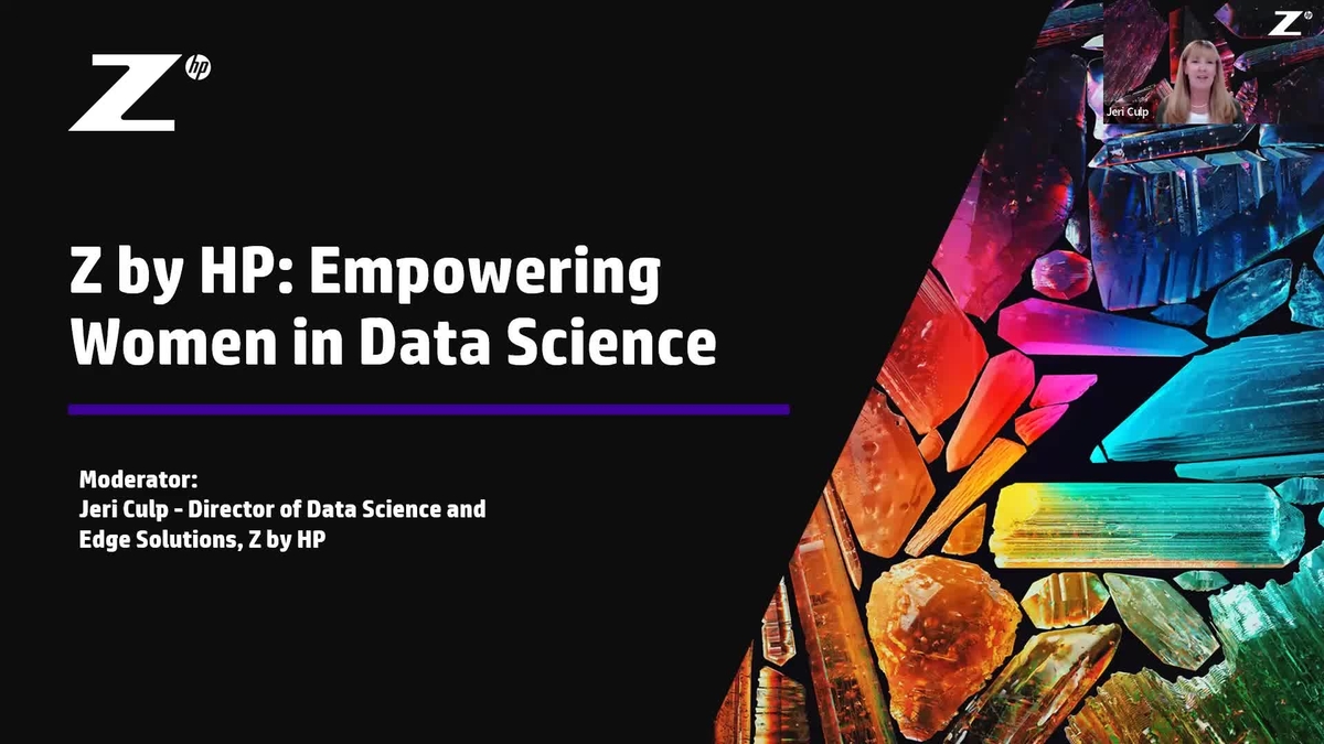 Z By Hp Empowering Women In Data Science Presented By Z By Hp Gtc Digital Spring 2022