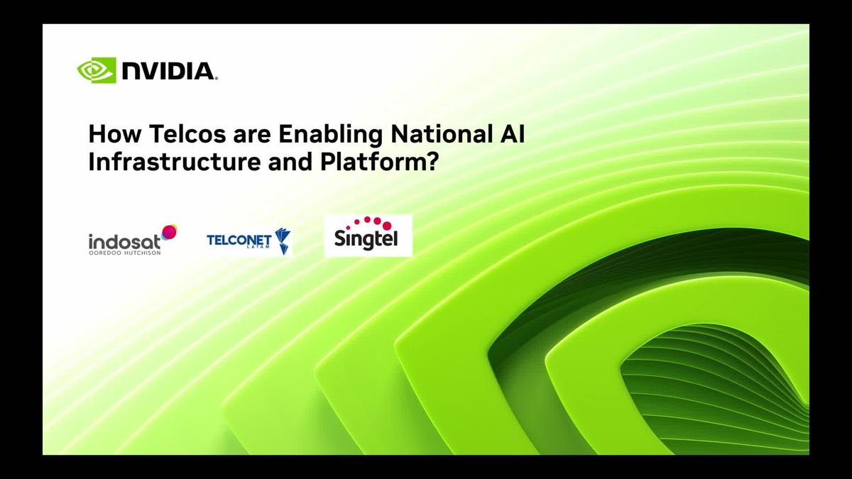 How Telcos are Enabling National AI Infrastructure and Platforms | GTC 24 2024 | NVIDIA On-Demand