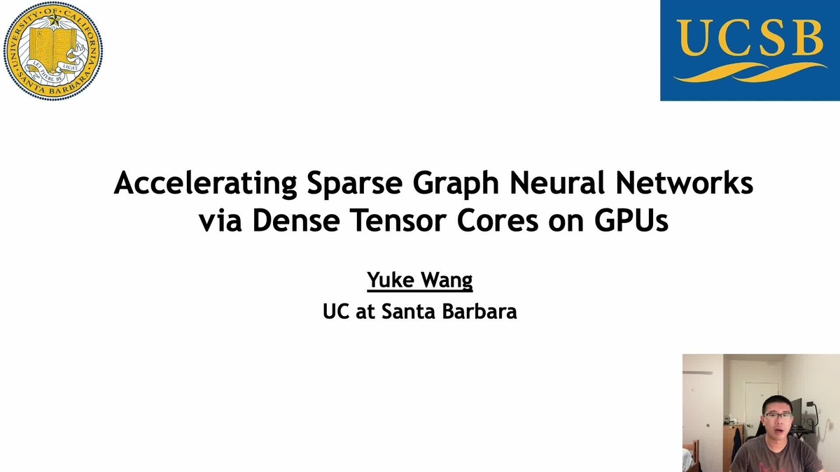 Accelerating Sparse Graph Neural Network Computation Via Dense Tensor Core On Gpus Gtc Digital