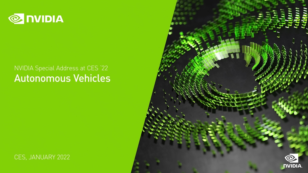 NVIDIA Automotive at CES 2022 | CES 2022 | NVIDIA On-Demand