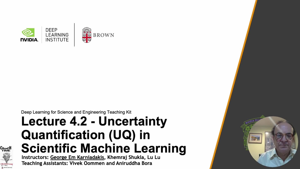 4.2 - Uncertainty Quantification(UQ) in Scientific Machine Learning | DLI Teaching Kits-01 2023 ...