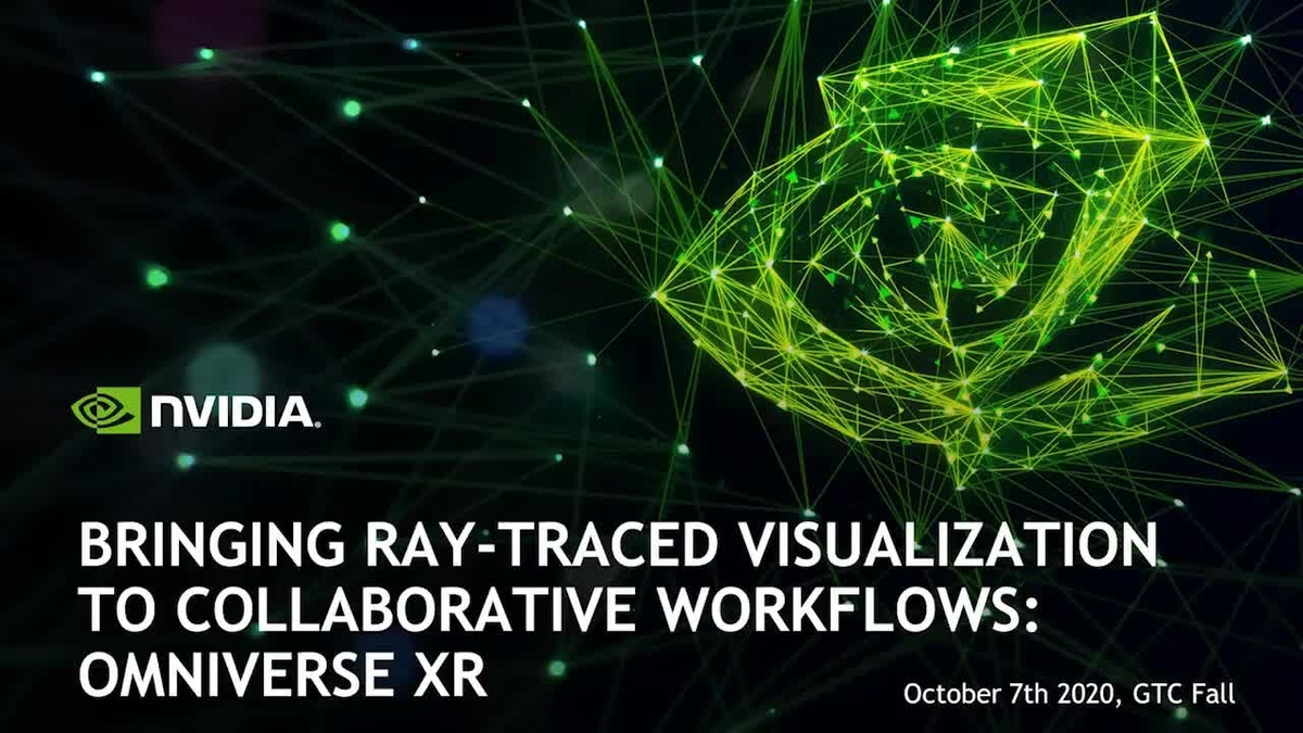 Bringing Ray-Traced Visualization to Collaborative Workflows: Omniverse ...