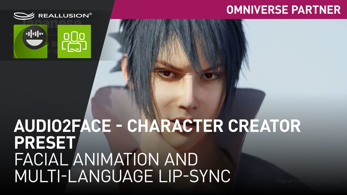 Reallusion Character Creator - Audio2Face Preset - Facial Animation ...