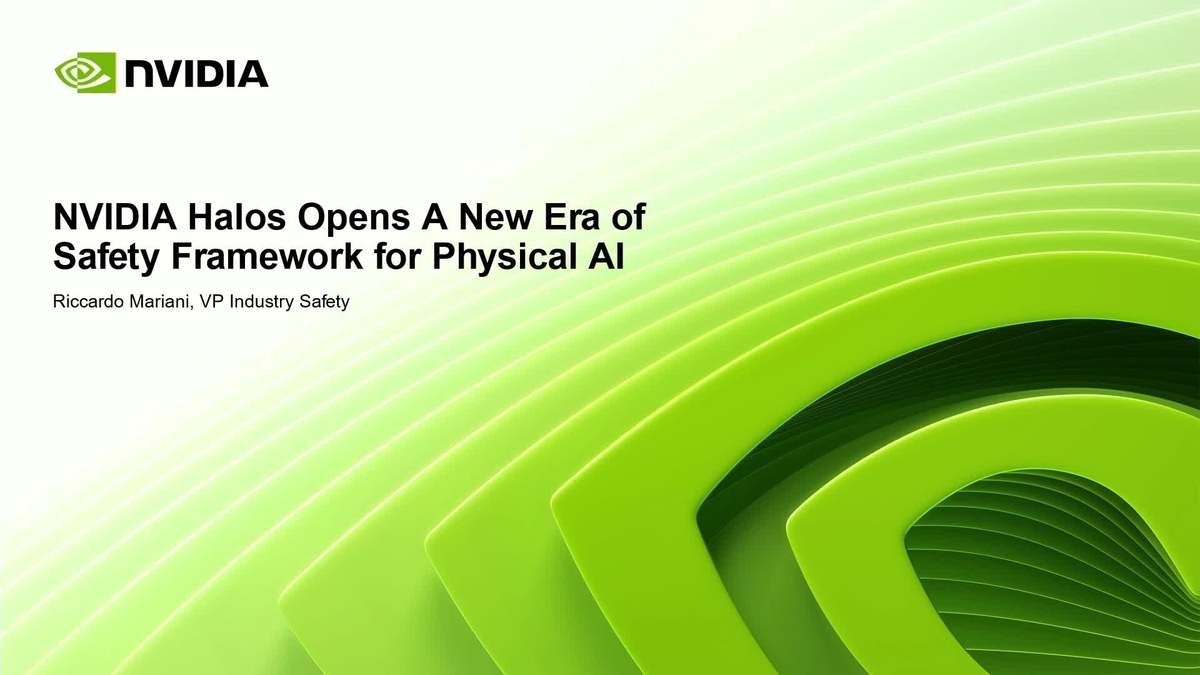 NVIDIA Halos Opens A New Era of Safety Framework for Physical AI | AI ...