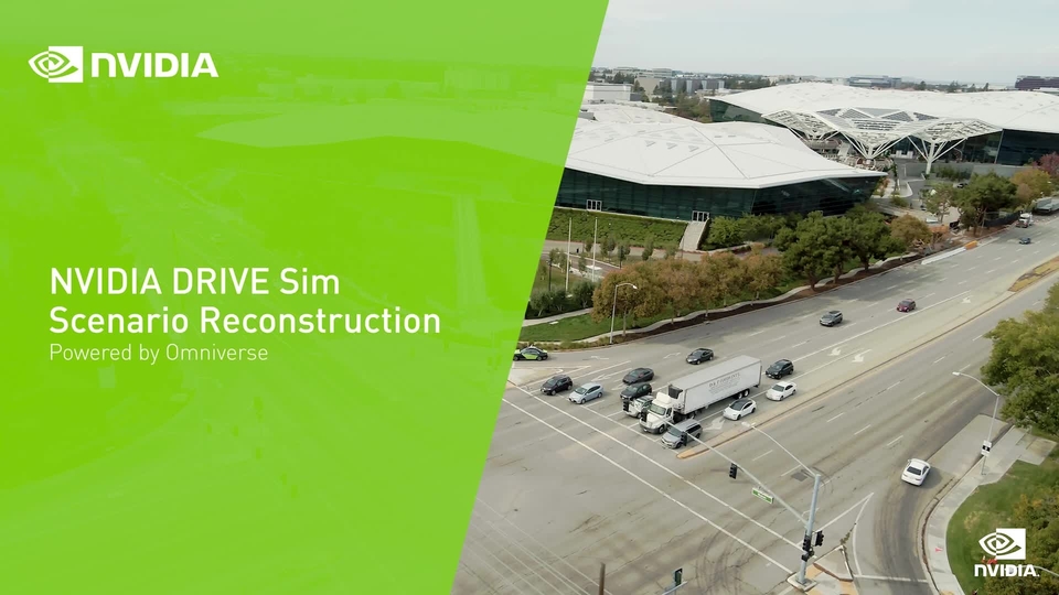 DRIVE Sim Scenario Reconstruction, Powered by Omniverse | GTC Digital Spring 2022 | NVIDIA On-Demand