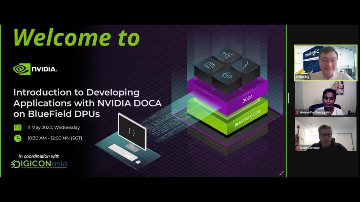 Introduction To Developing Applications With Nvidia Doca On Bluefield Dpus Other 2022 Nvidia