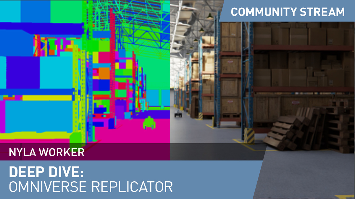 Nvidia Community Stream Deep Dive Replicator Omniverse 2020 Nvidia On Demand