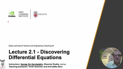 Playlist | DL for Science and Eng, Module 2: Neural Diff Equations ...