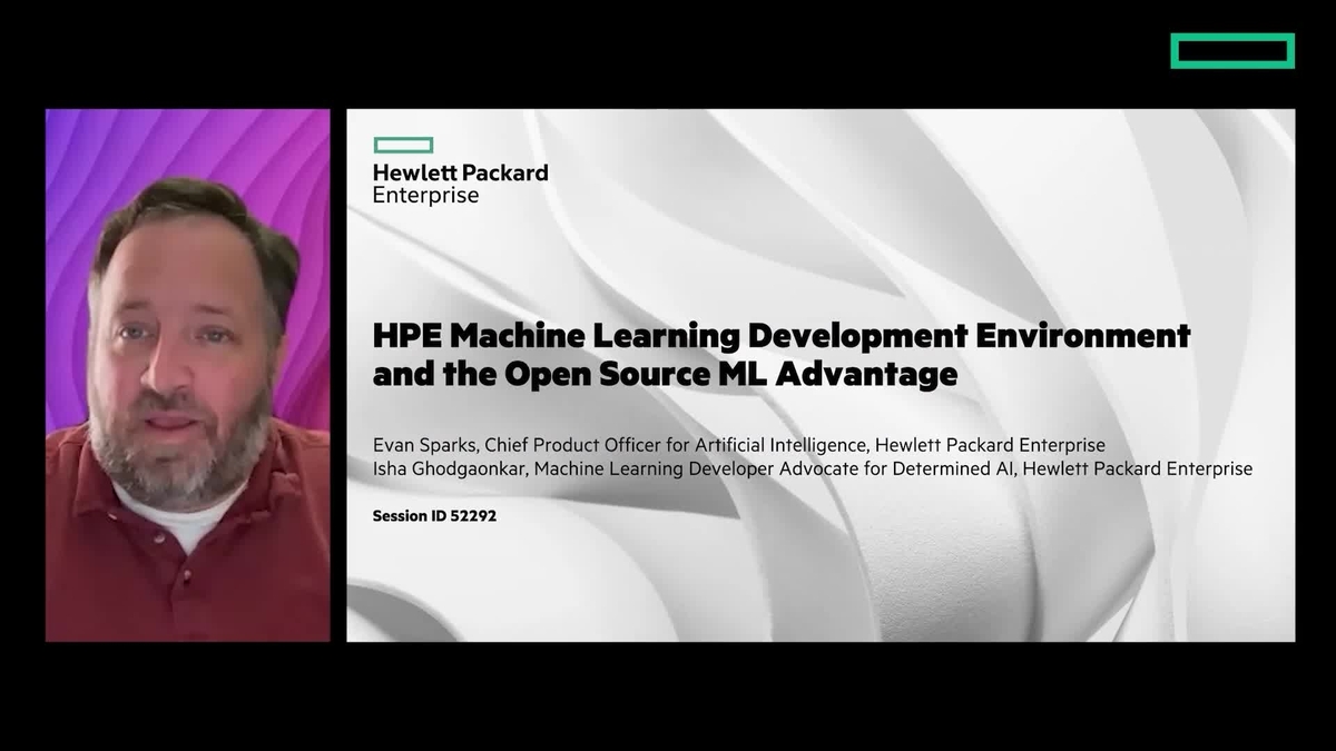 HPE Machine Learning Development Environment and the Open-Source ML Advantage (Presented by ...