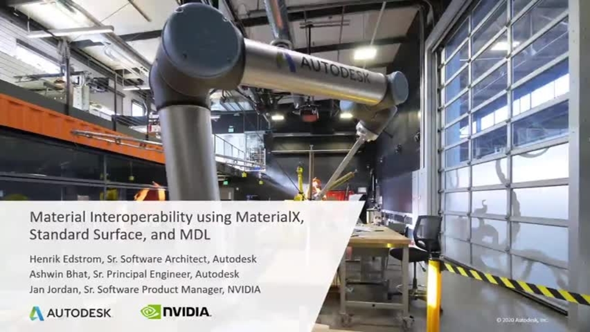 Material Interoperability Using MaterialX, Standard Surface, and MDL | GTC Digital March 2020 ...