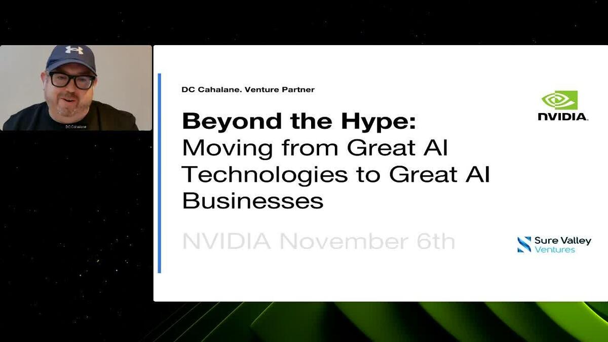 Turning Great AI Technology into a Great AI Business | Other 2024 ...