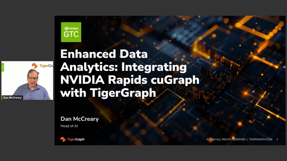 Accelerating Graph Analytics And Graph Neural Networks Gtc 24 2024 Nvidia On Demand